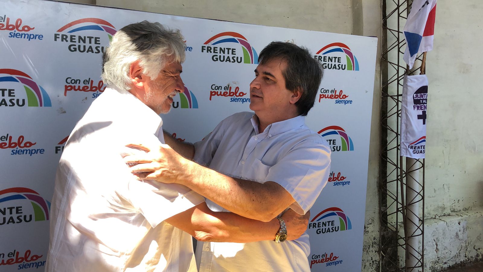 El Senador Fernando Lugo asumió hoy la Presidencia del Frente Guasu ...