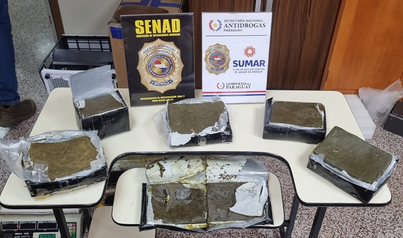 SENAD incautó marihuana «vip» en encomienda procedente de Miami ...